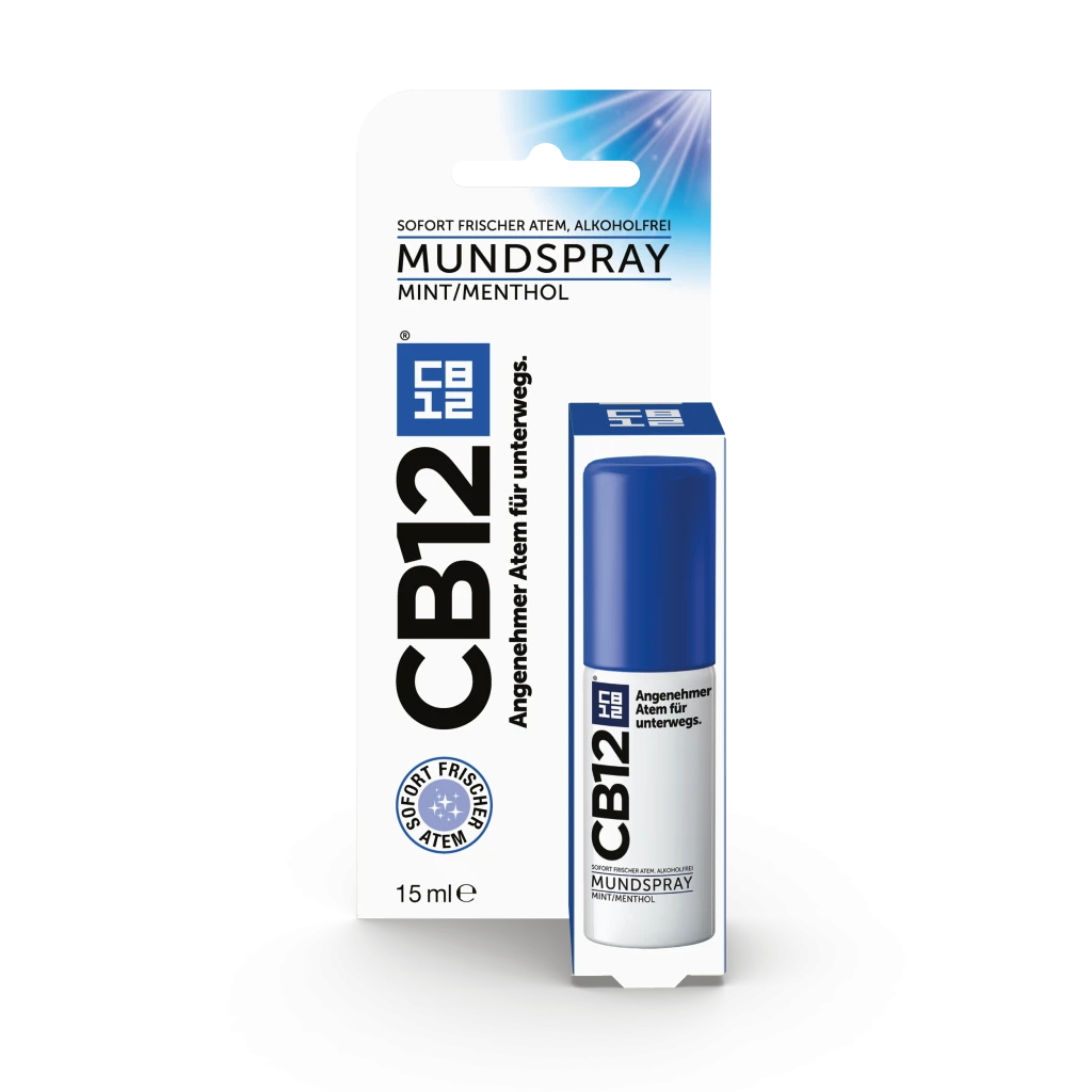 CB12 Mundspray: Sofort frischer Atem & sicheres Gefühl